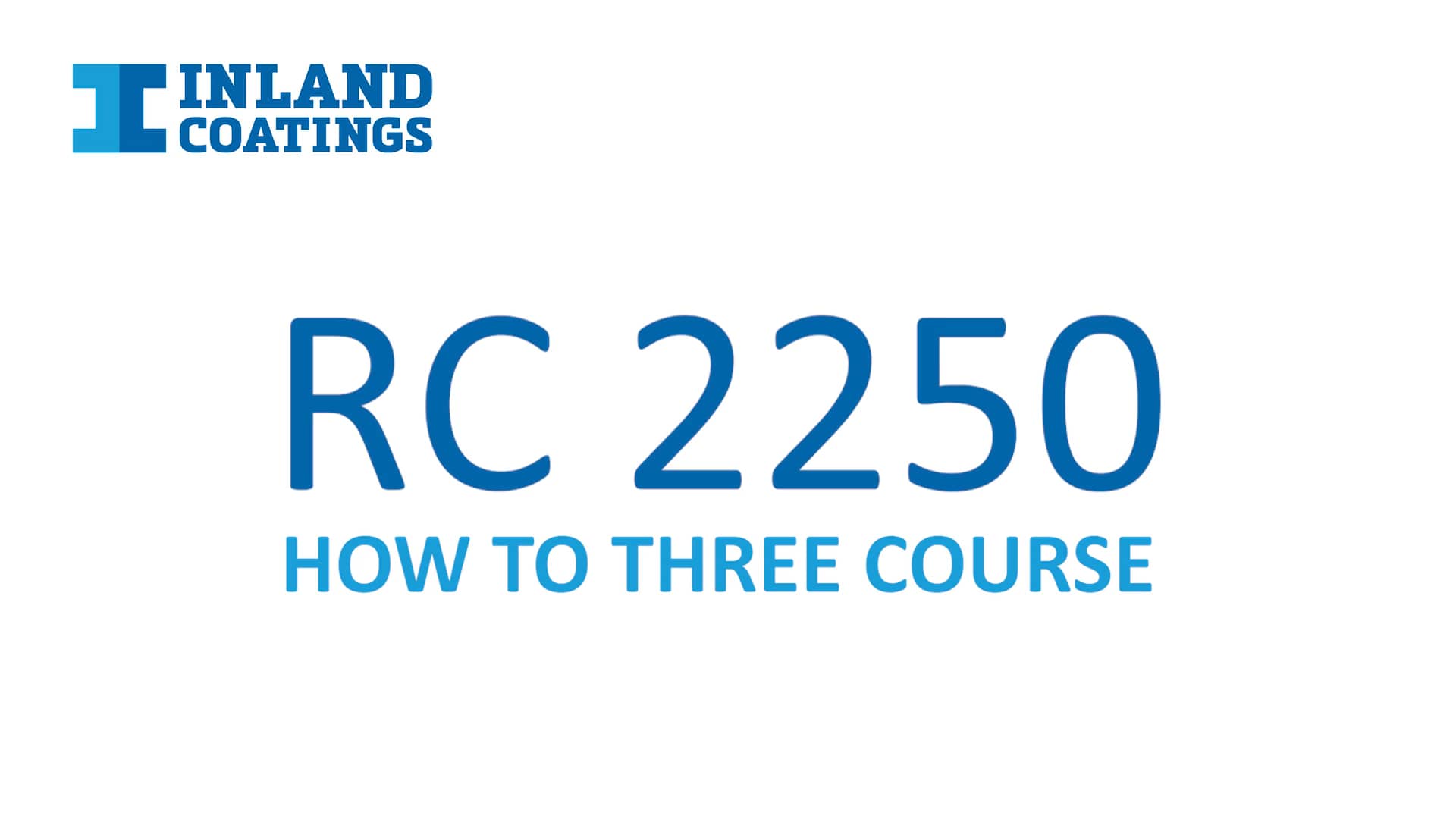 RC 2250 Three Coursing on Vimeo