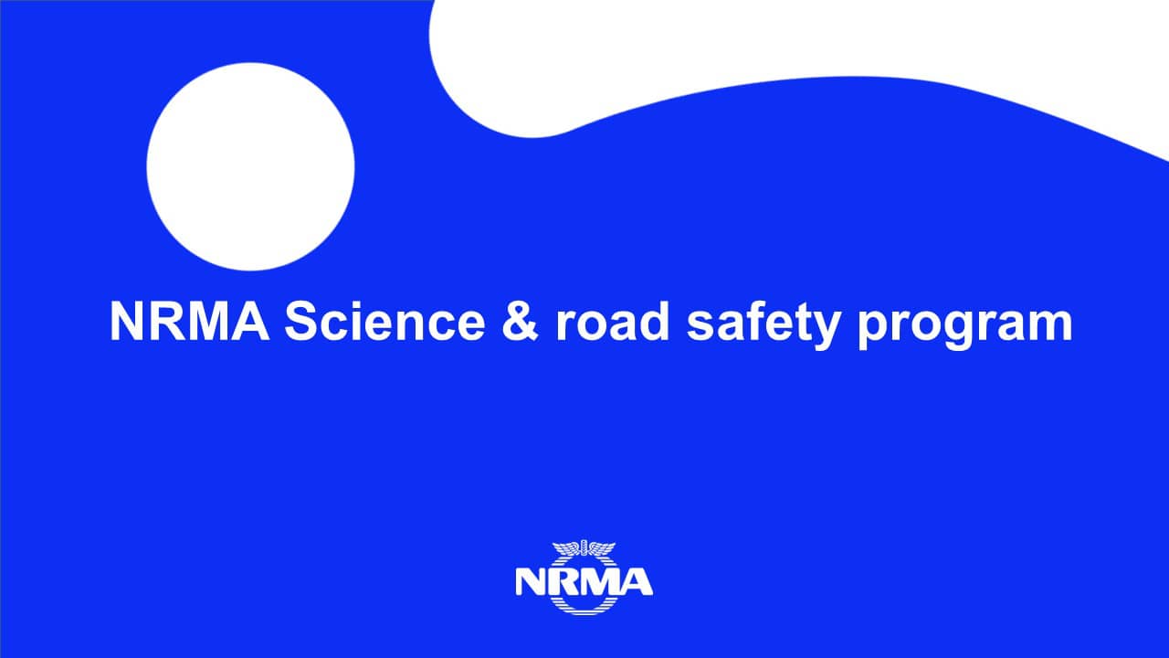 Introducing the NRMA Science & road safety program on Vimeo