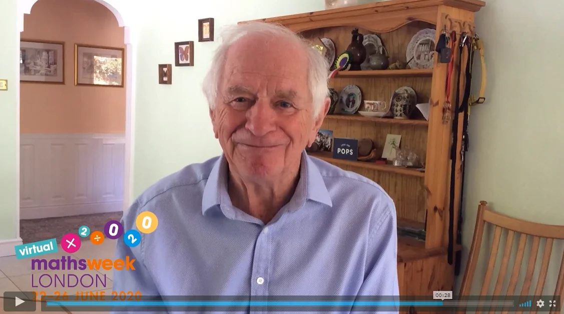 Hello from Johnny Ball and Maths Week London! on Vimeo