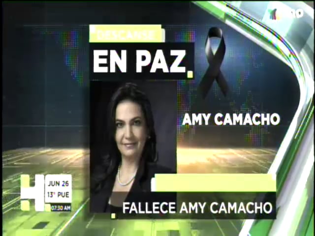 tv azteca 26052020 fallece amy camacho on Vimeo