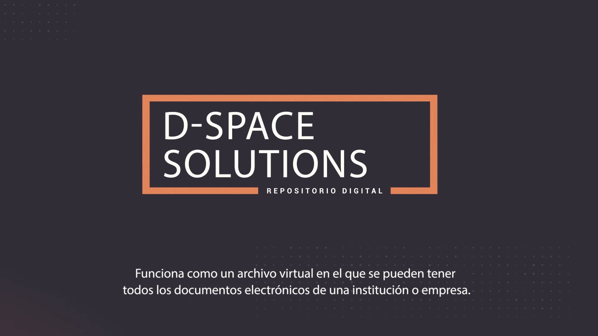 DSpace Solutions_IGNITE 2020 on Vimeo