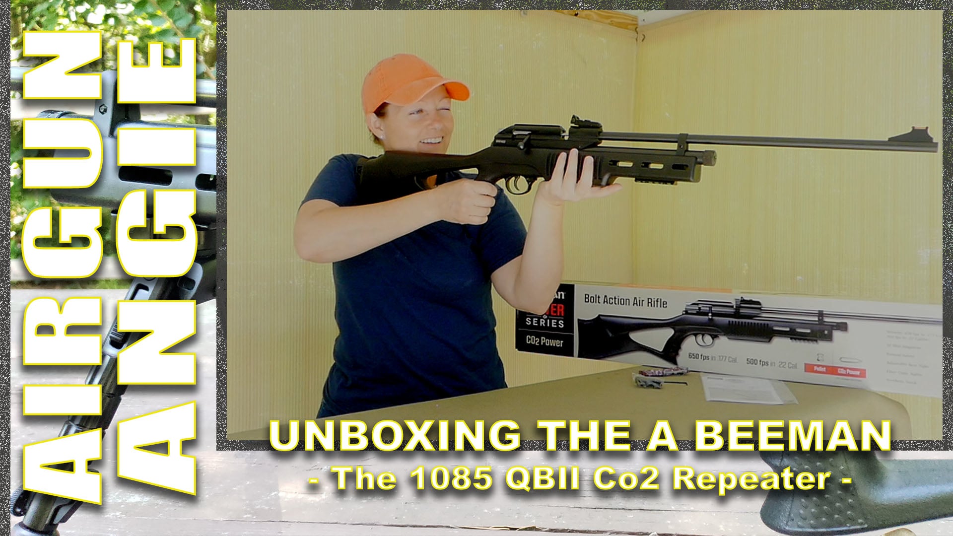 UNBOXING A BEEMAN – The 1085 QBII Repeater – Co2 Powered - .22 Caliber ...