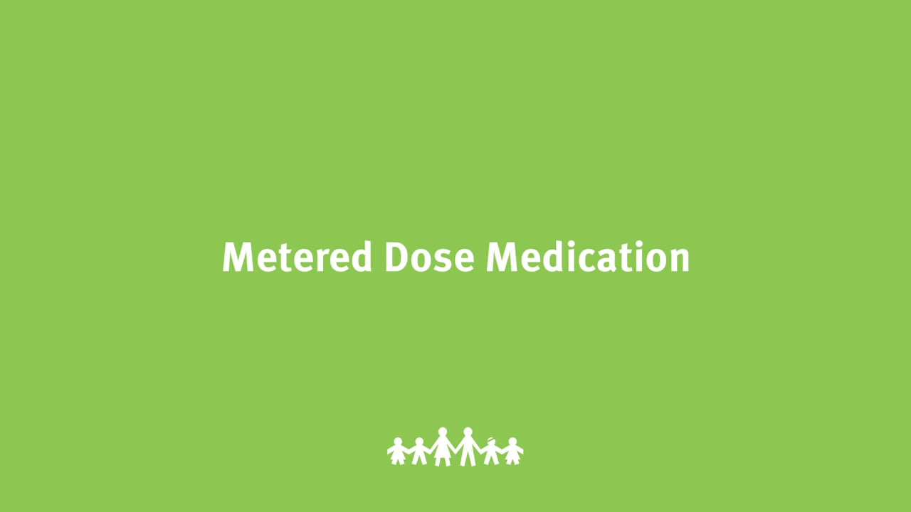 Administering Medication via Spacer