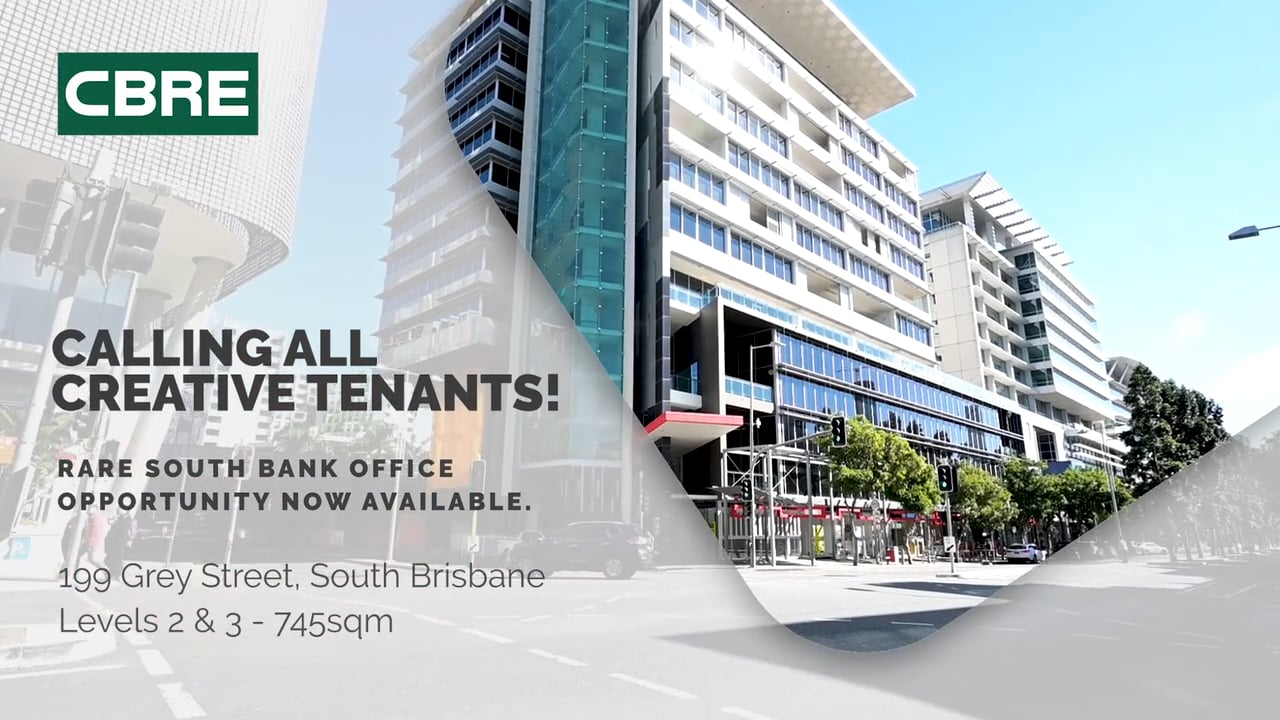 199 Grey Street, Brisbane - Levels 2 & 3 - 745 sqm on Vimeo