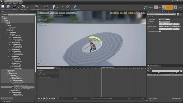Hack and Slash FX - How to use the effect with animation
