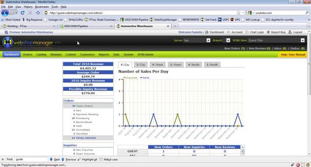 Web Shop Manager on Vimeo