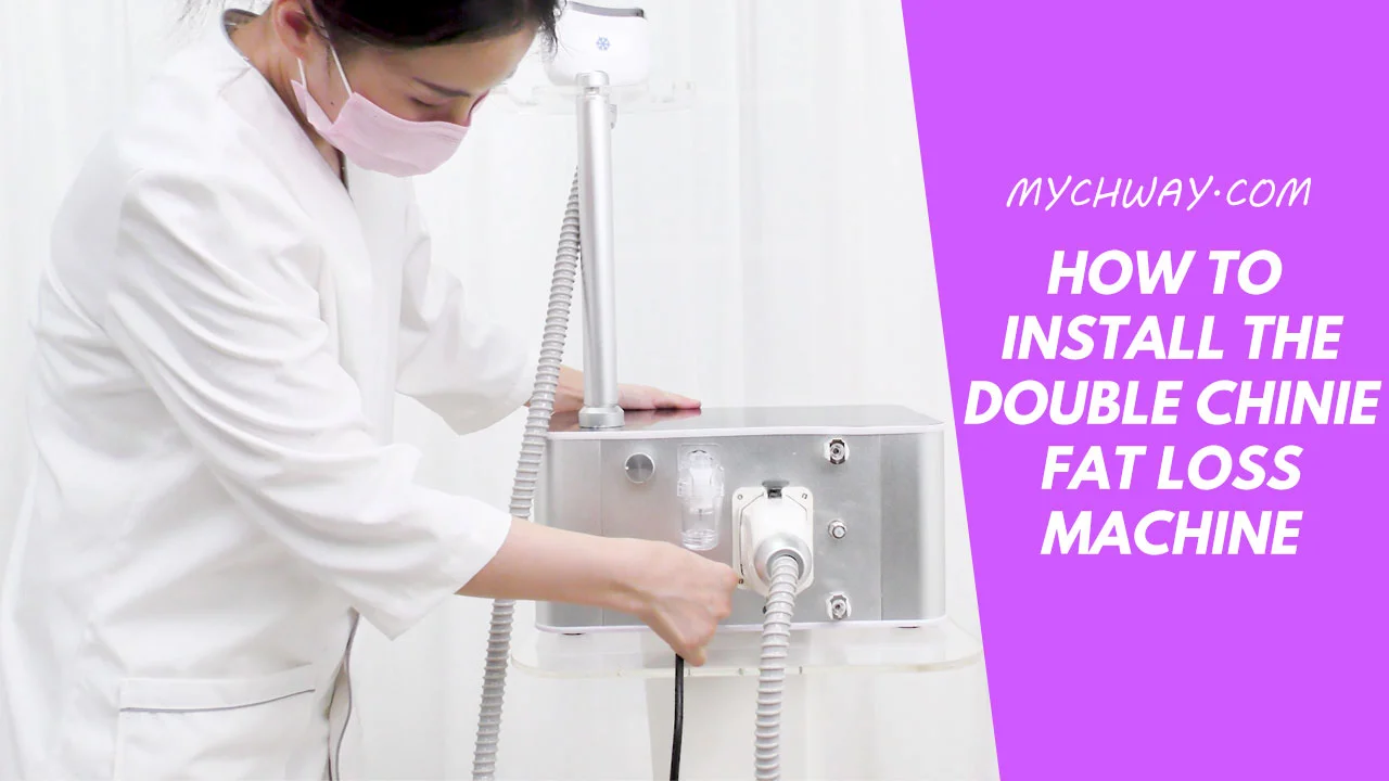myChway Video | MS1150 HOW TO INSTALL DOUBLE CHIN REMOVAL FAT FREEZING ...