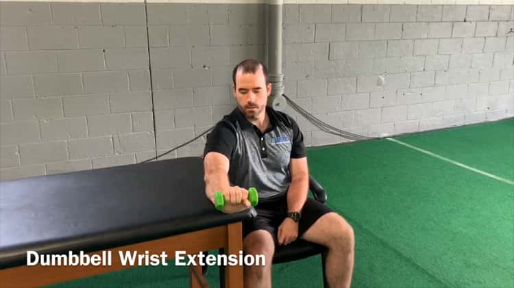 Dumbbell Wrist Extension
