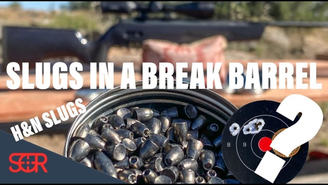 TESTING Slugs In A Break Barrel - H+N Slug test with SIG ASP20 - Airgun101