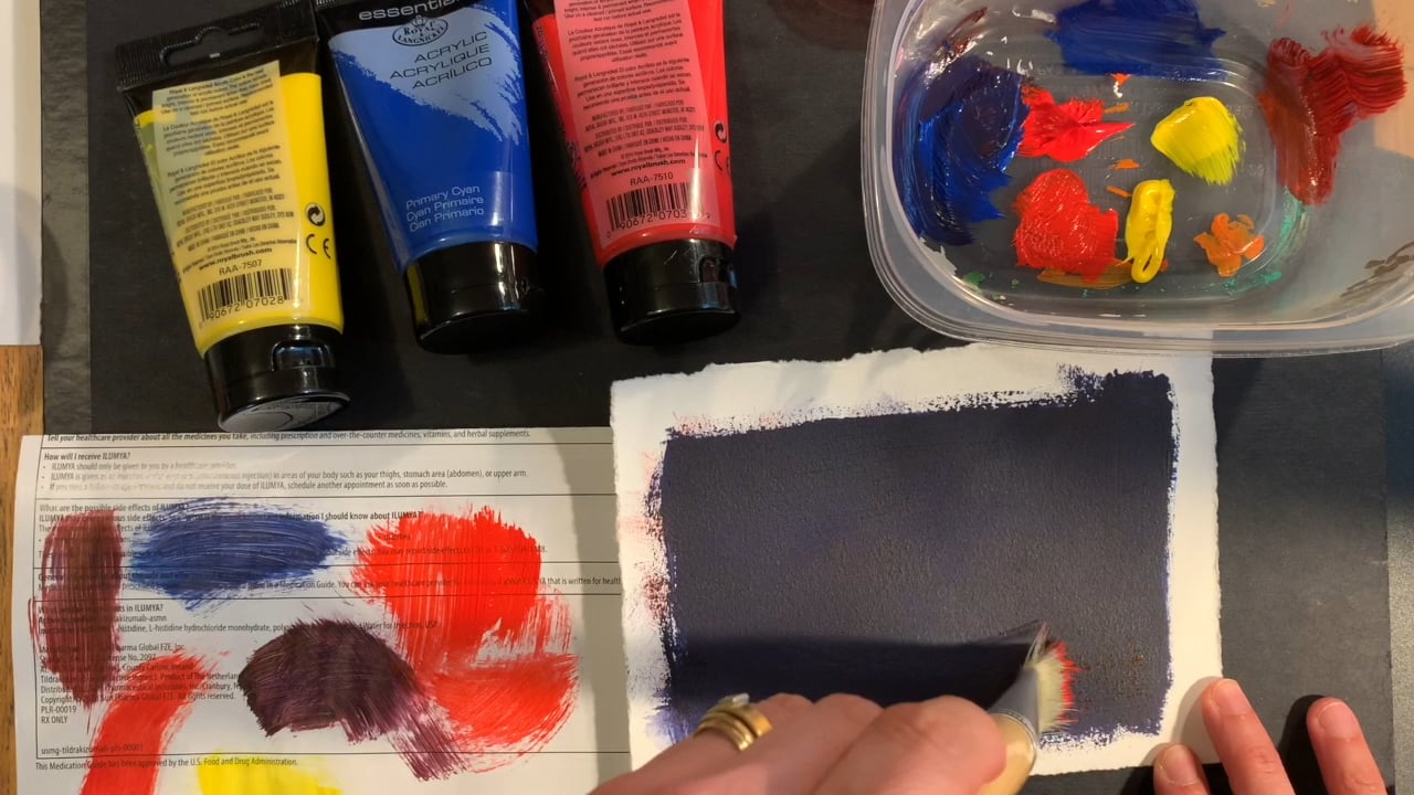 Painting Techniques 2 - Dragging in Layers on Vimeo