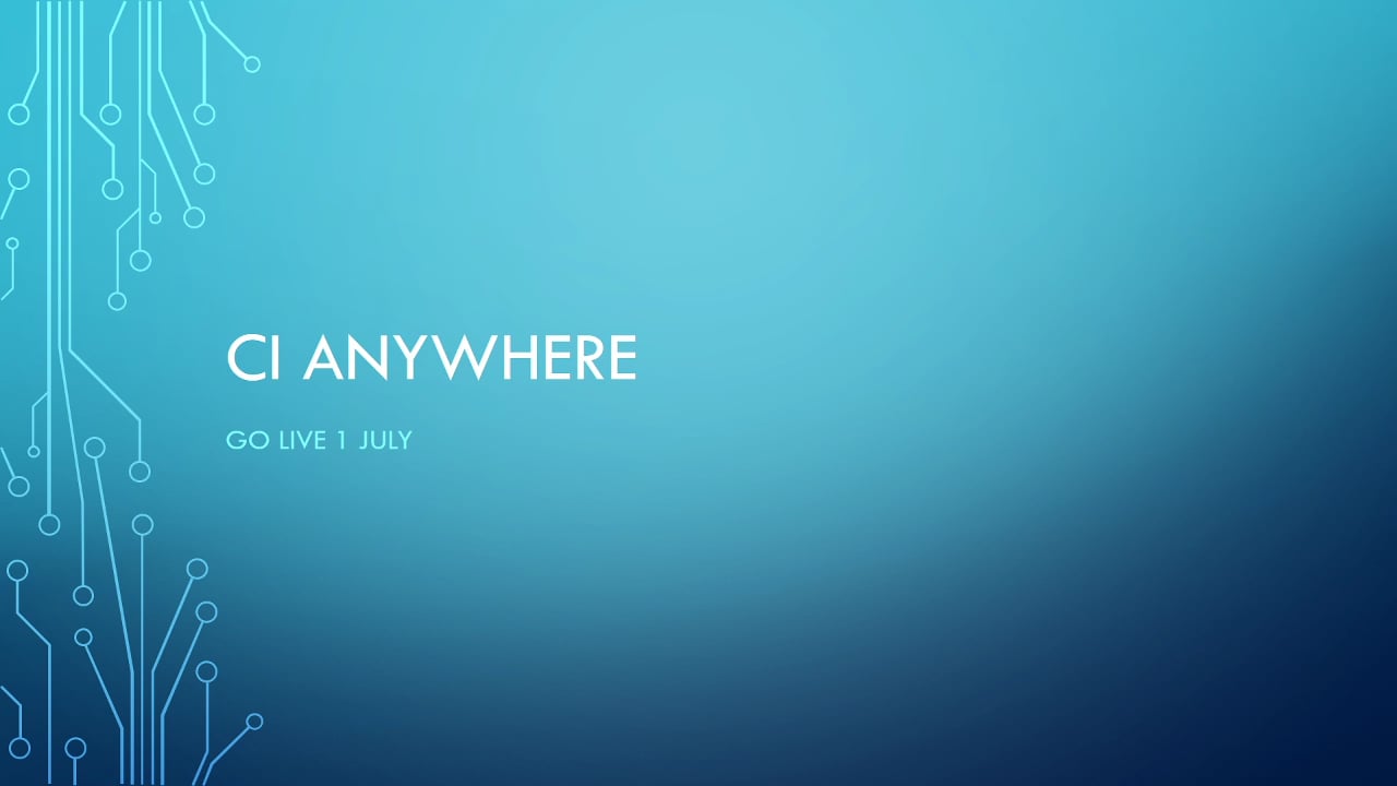 Ci Anywhere live video on Vimeo