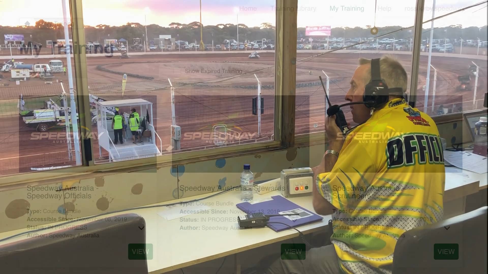 Officials Training Program - Speedway Aus modules on Vimeo