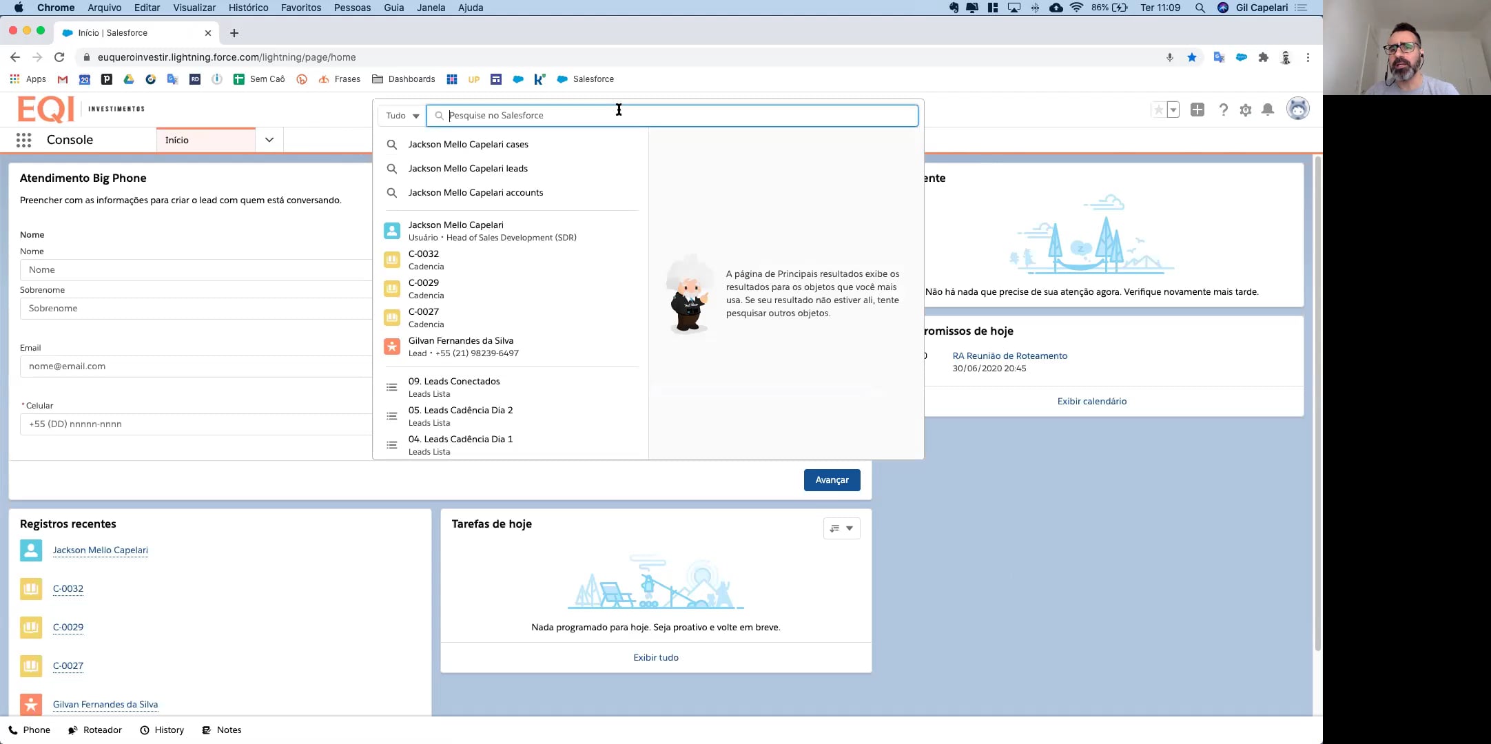 Aula 2 - Visão Geral e Tela de Início Salesforce on Vimeo