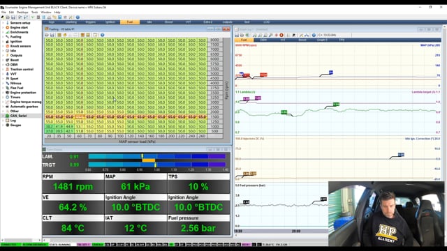 Practical Standalone Tuning: Step 7: Steady State Fuel Tuning