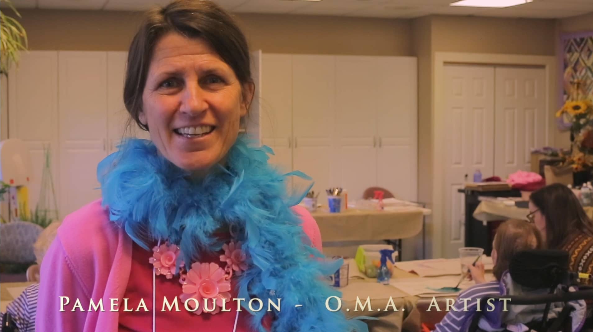 Pamela Moulton, an Artist dedicated to the Alzheimer's community on Vimeo