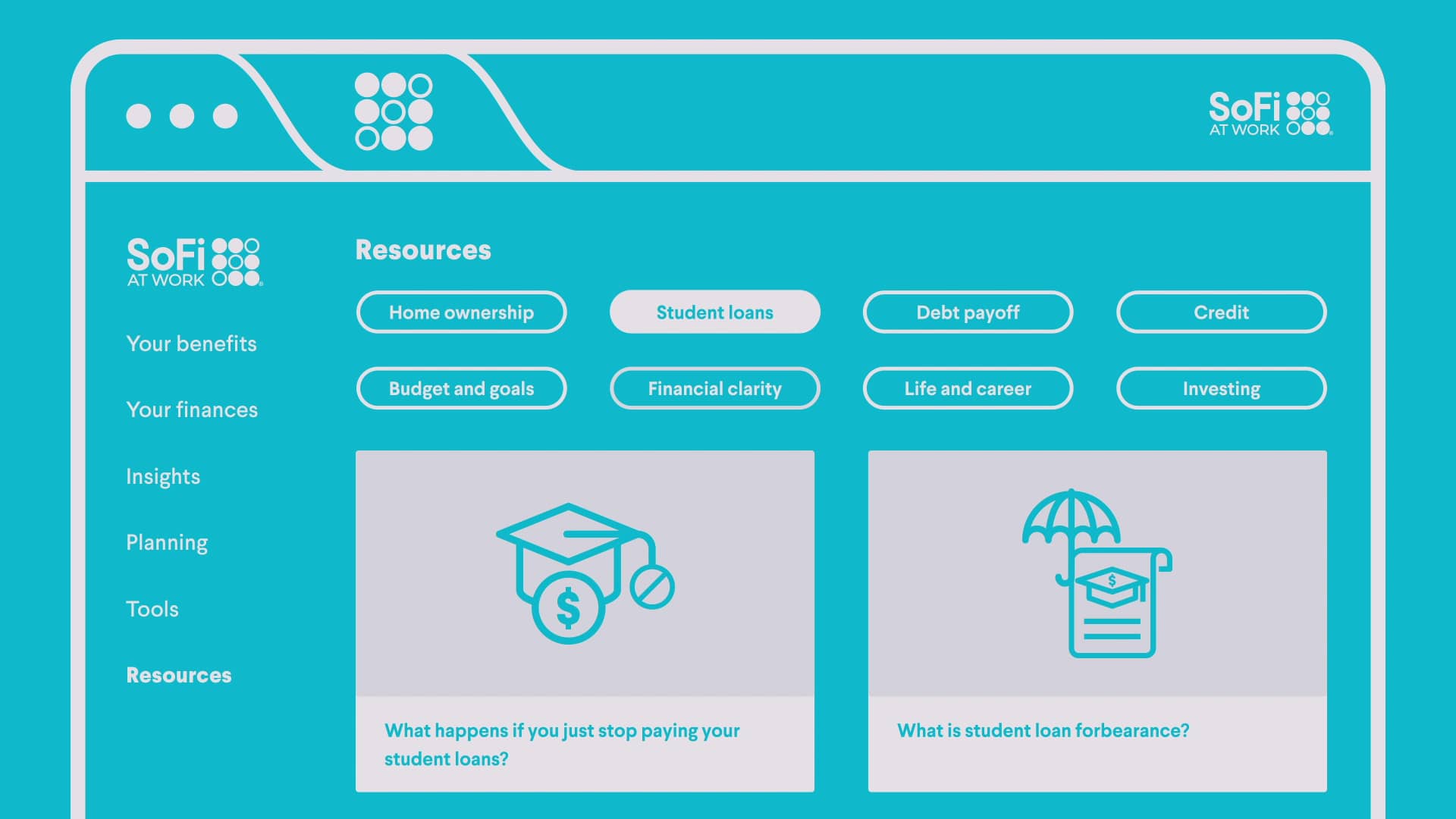 SoFi at Work Dashboard Explainer on Vimeo