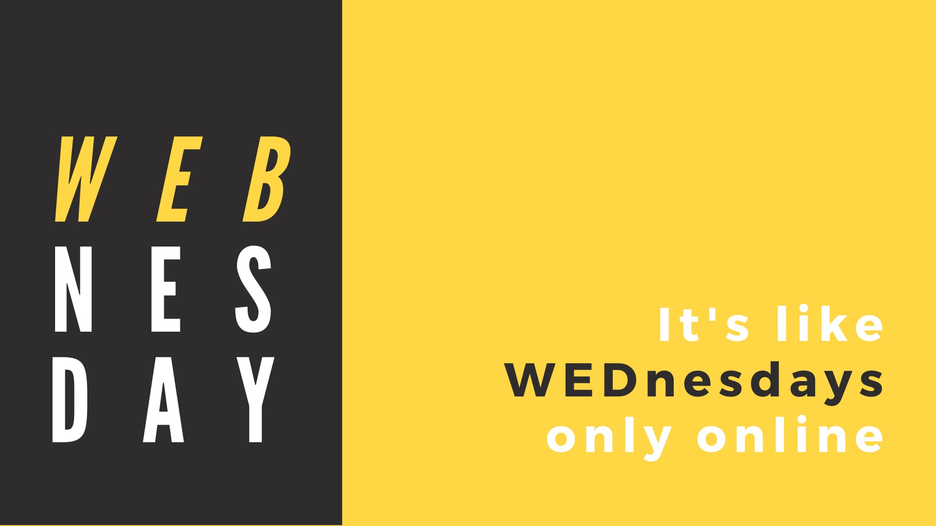 WEBnesday for 7/1 on Vimeo