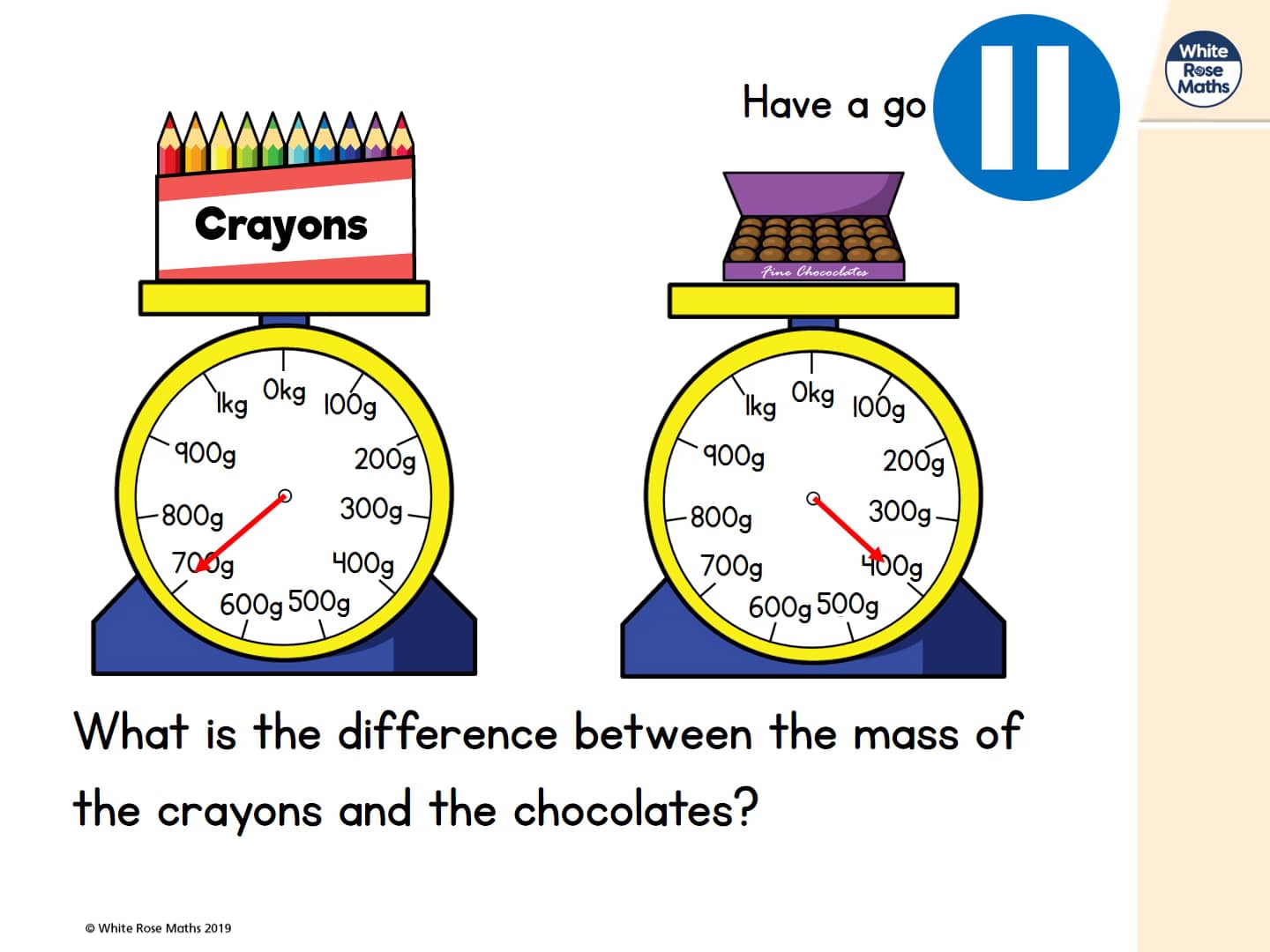 Year 3 - Week 11 - Lesson 3 - Add and subtract mass on Vimeo