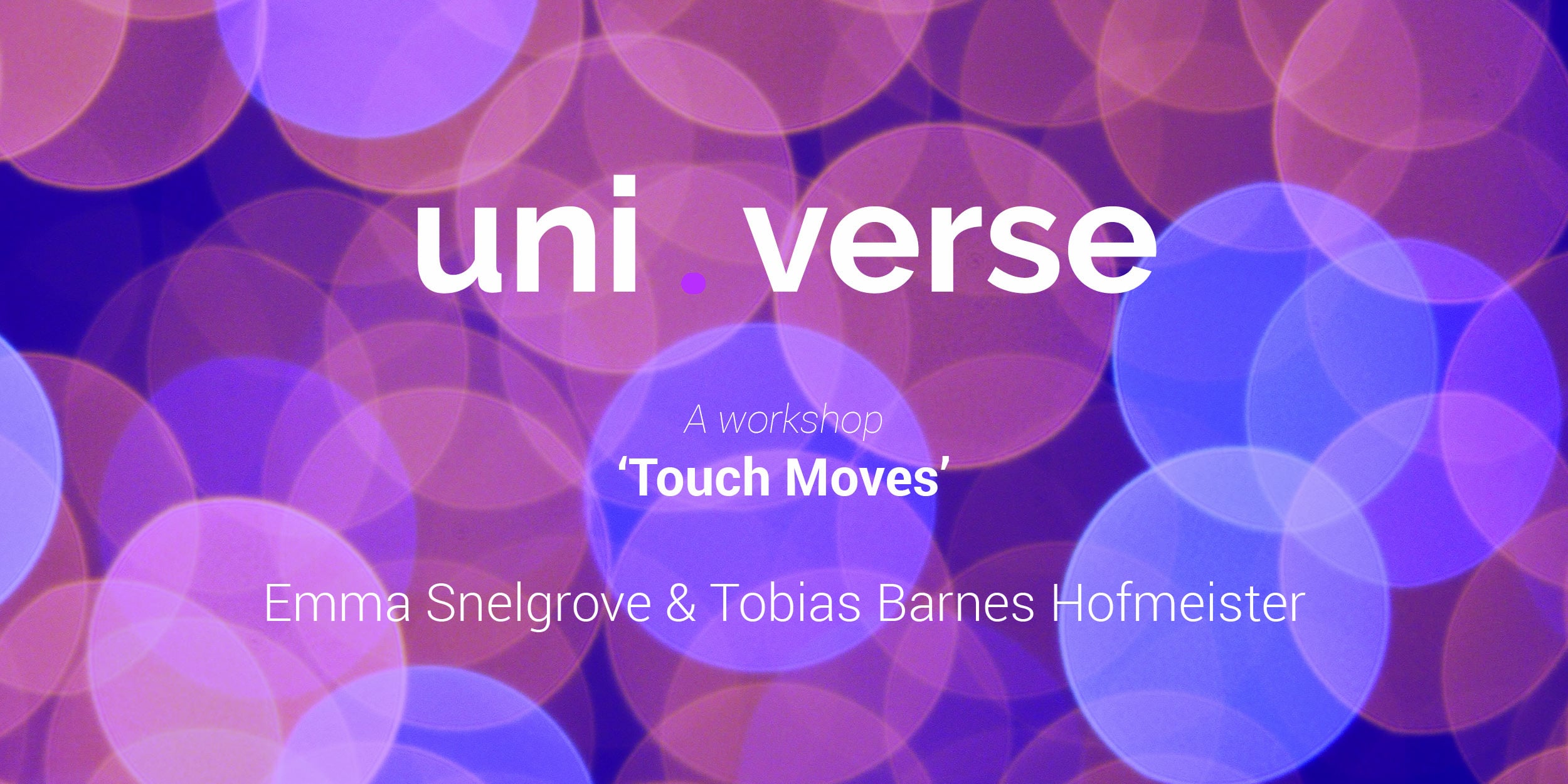 Touch Moves on Vimeo
