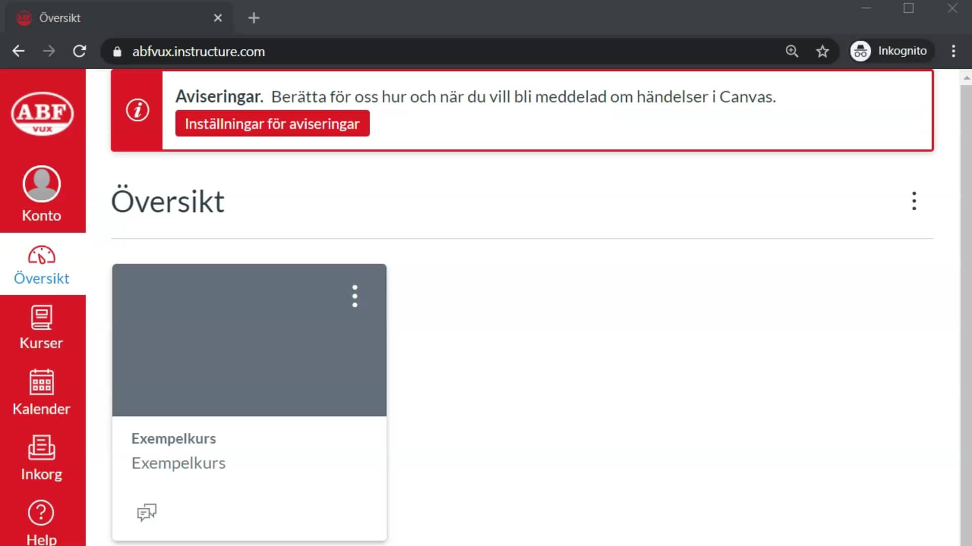 Canvas ABF Vux - Logga in första gången on Vimeo