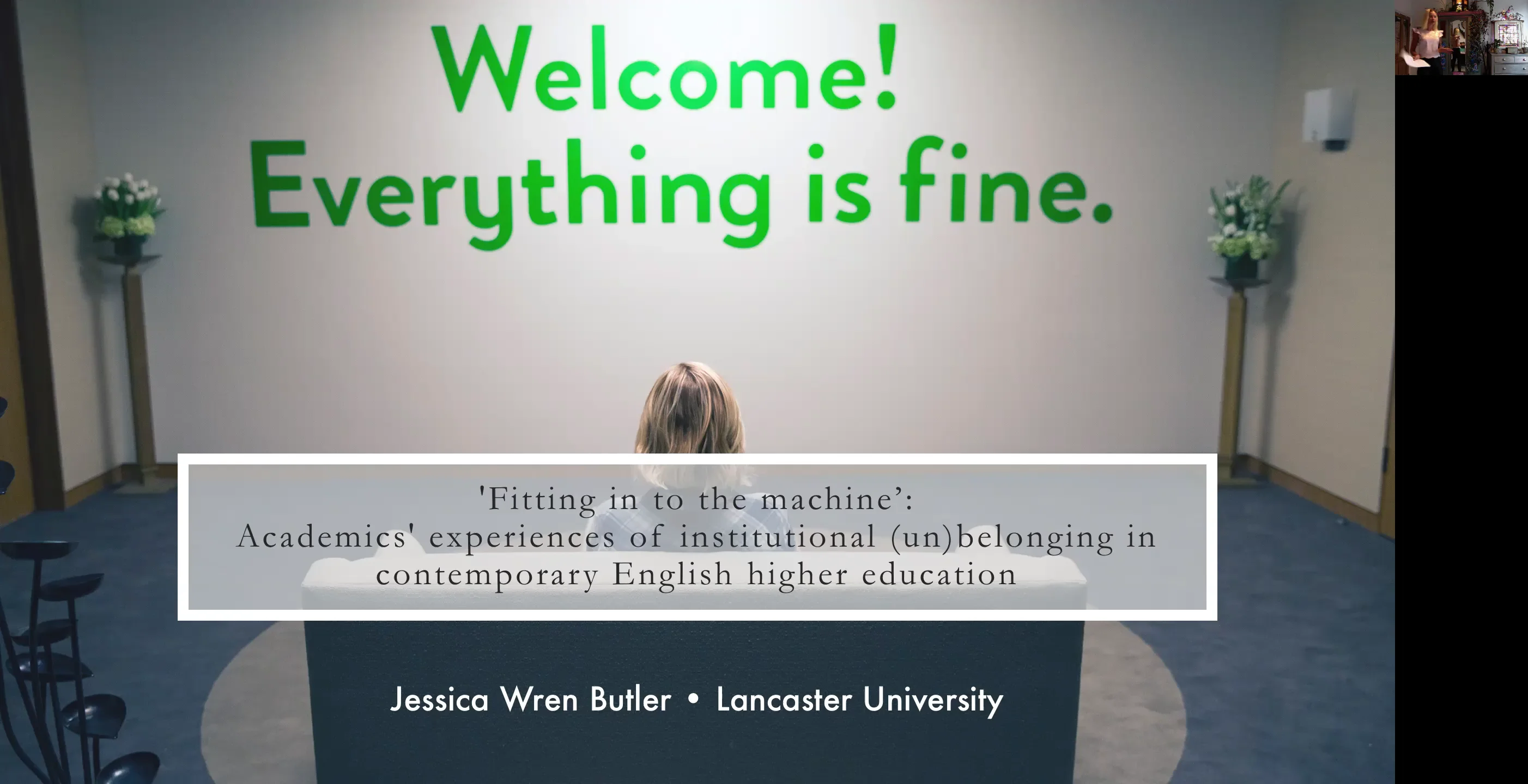 Jessica Wren Butler - 'Fitting in to the Machine' (long version) on Vimeo