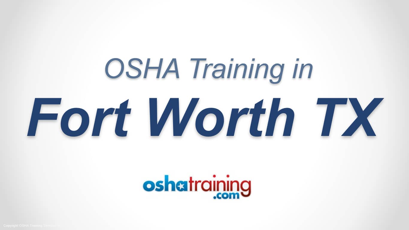 OSHA Training in Fort Worth TX on Vimeo