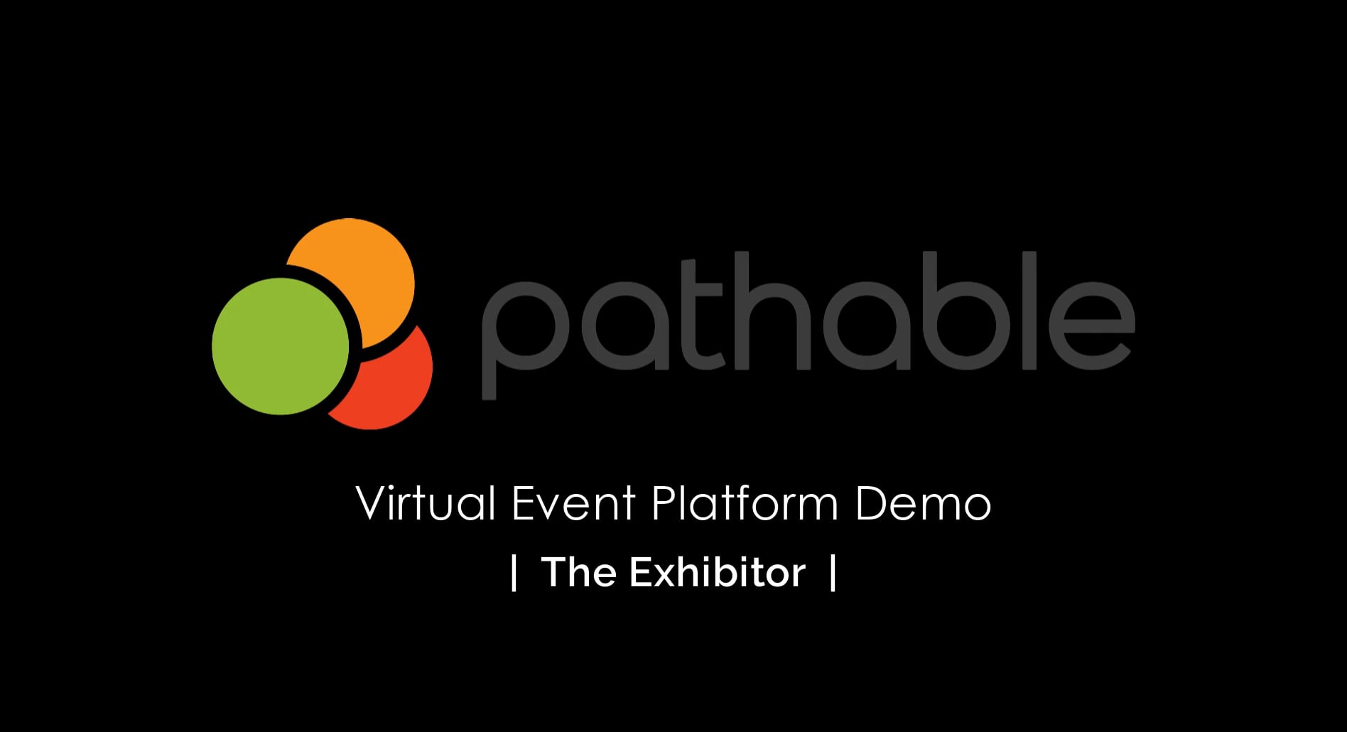 Pathable's Virtual Platform - The Exhibitor on Vimeo