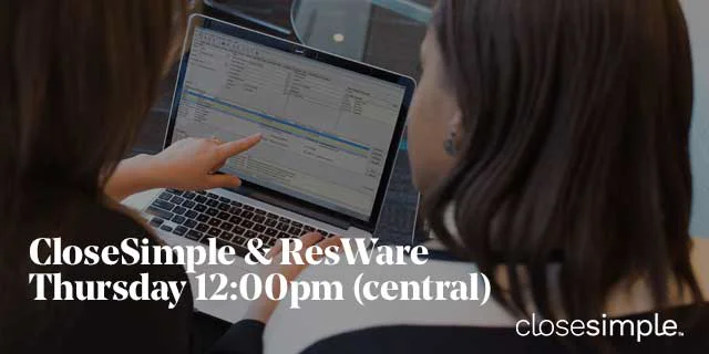 ResWare and CloseSimple on Vimeo