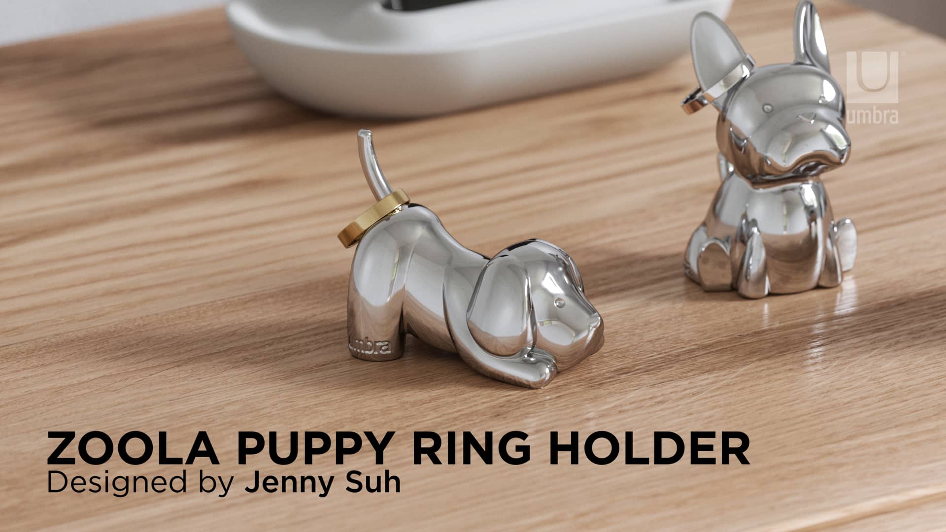 ZOOLA PUPPY Ring Holder | Umbra on Vimeo