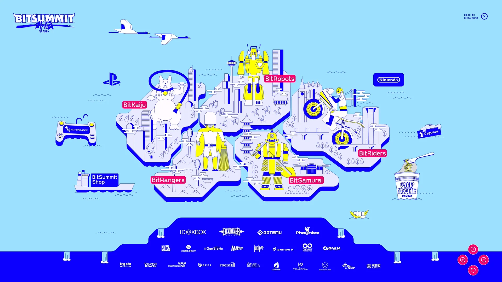 BitSummit Gaiden - Interactive & Animated Show Floor Map on Vimeo