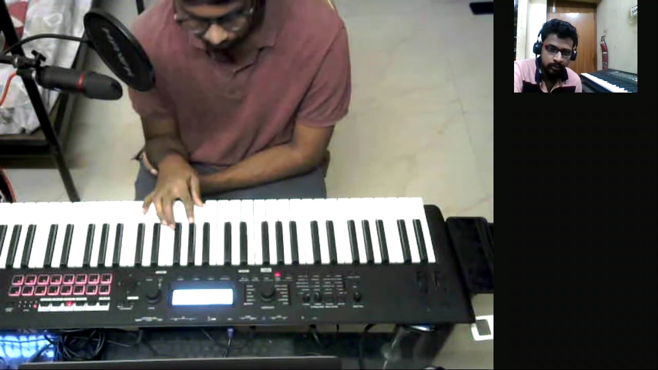 Beginner Carnatic Keyboard - Bmusician Classroom Recording #4887 ...