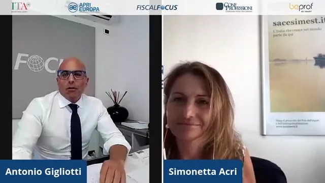 Dottssa Simonetta Acri - SACE e SIMEST a supporto della ripresa on Vimeo