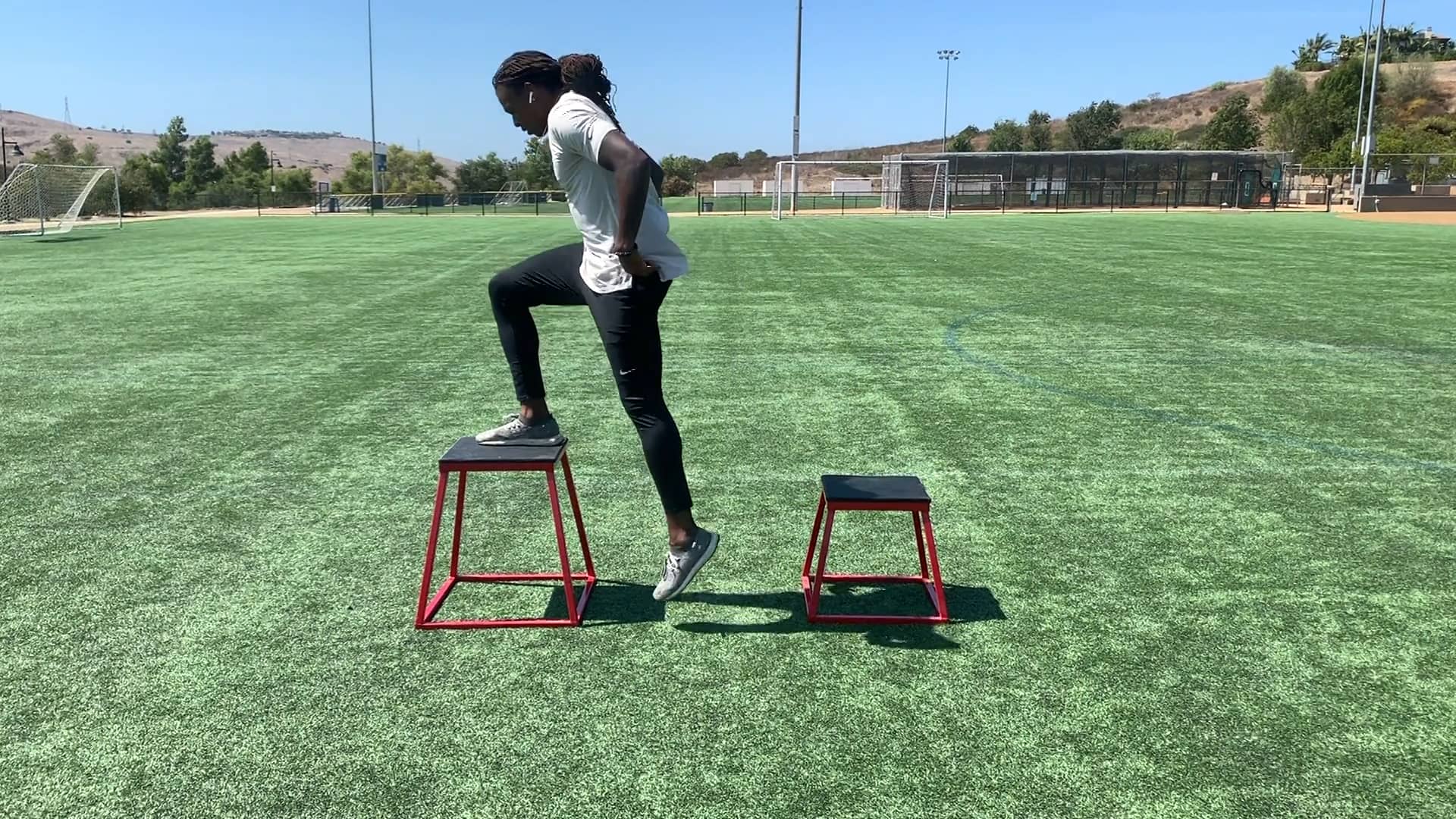 Seated Box Jump on Vimeo
