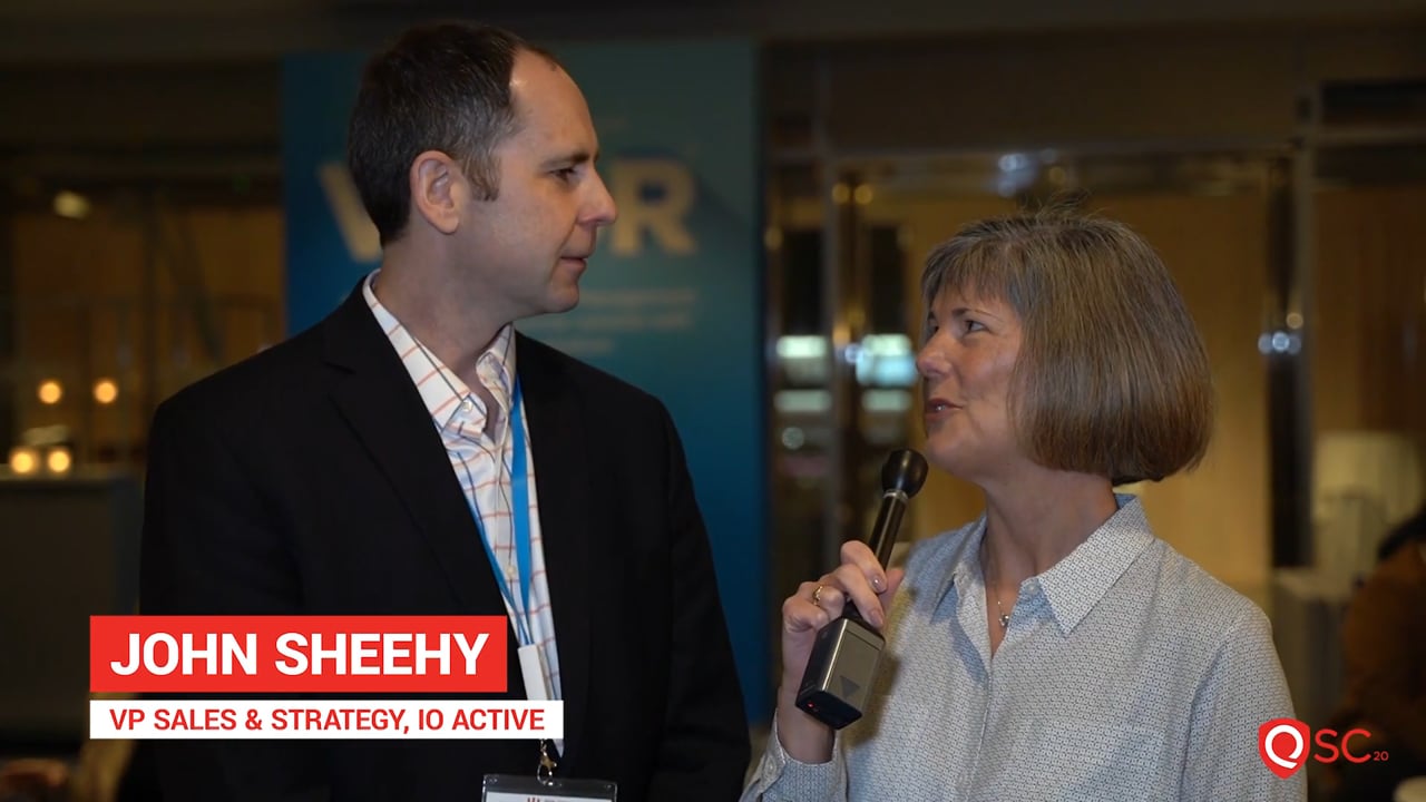 Qualys RSA 2020 - John Sheehy Interview - Techstrong TV