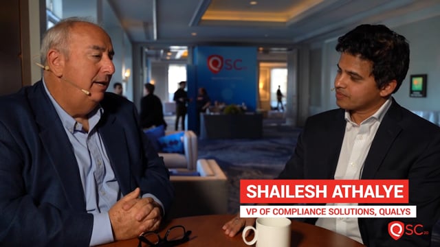 Qualys RSA 2020 - Shailesh Athalye Interview - Techstrong TV