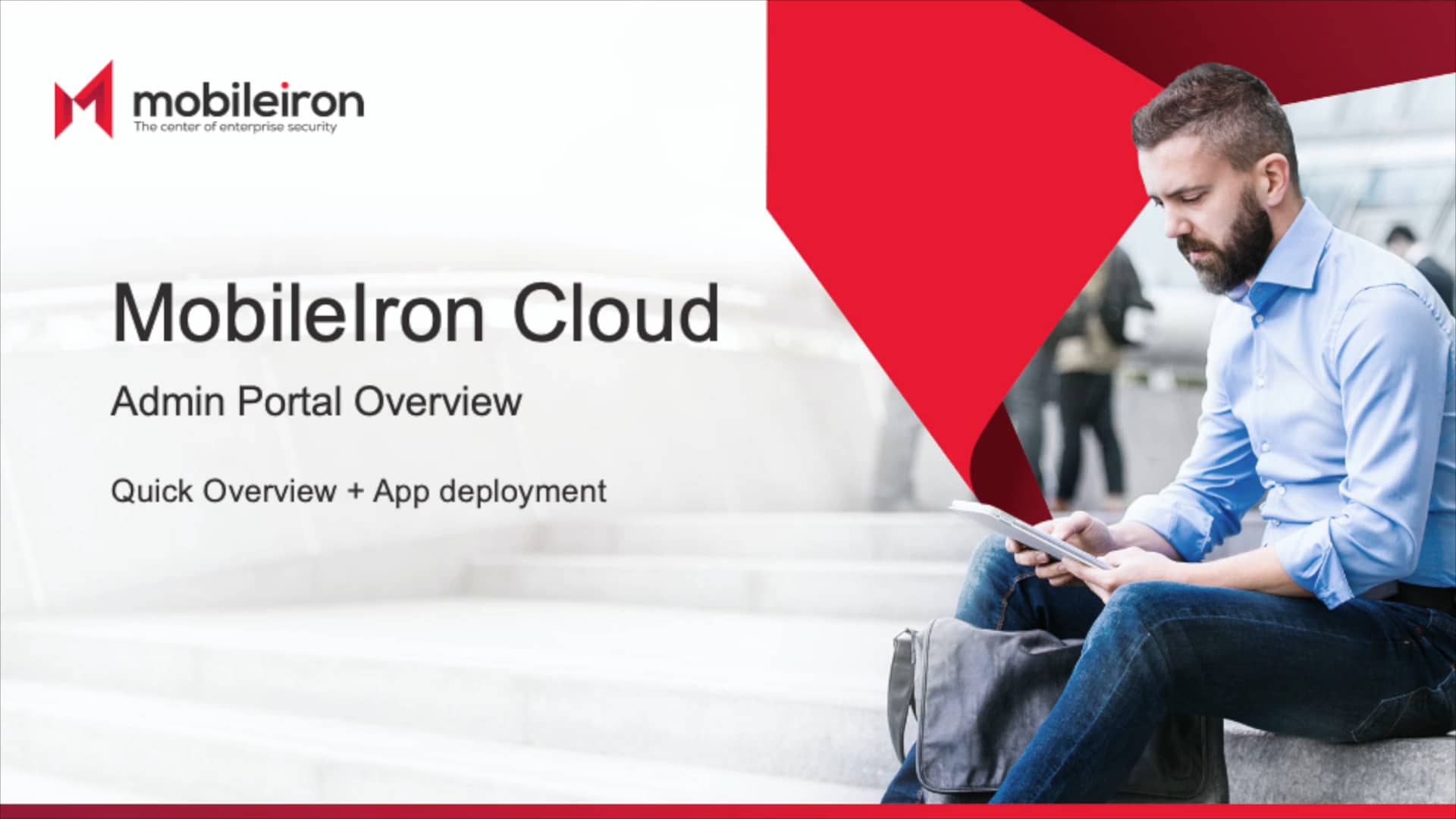 MobileIron Cloud Admin Portal Demo on Vimeo