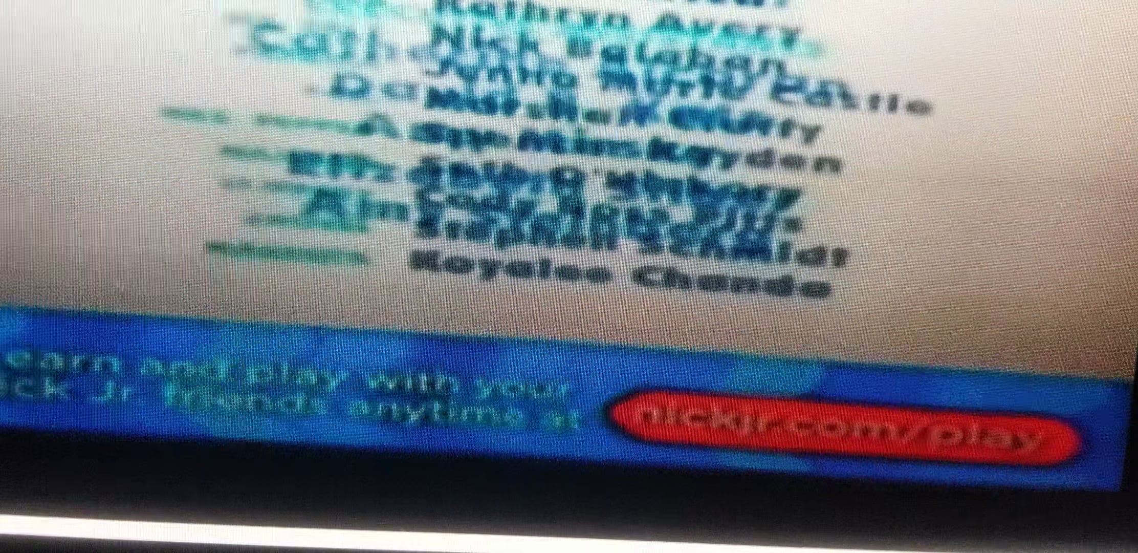 Blues Clues Shy Credits on Vimeo