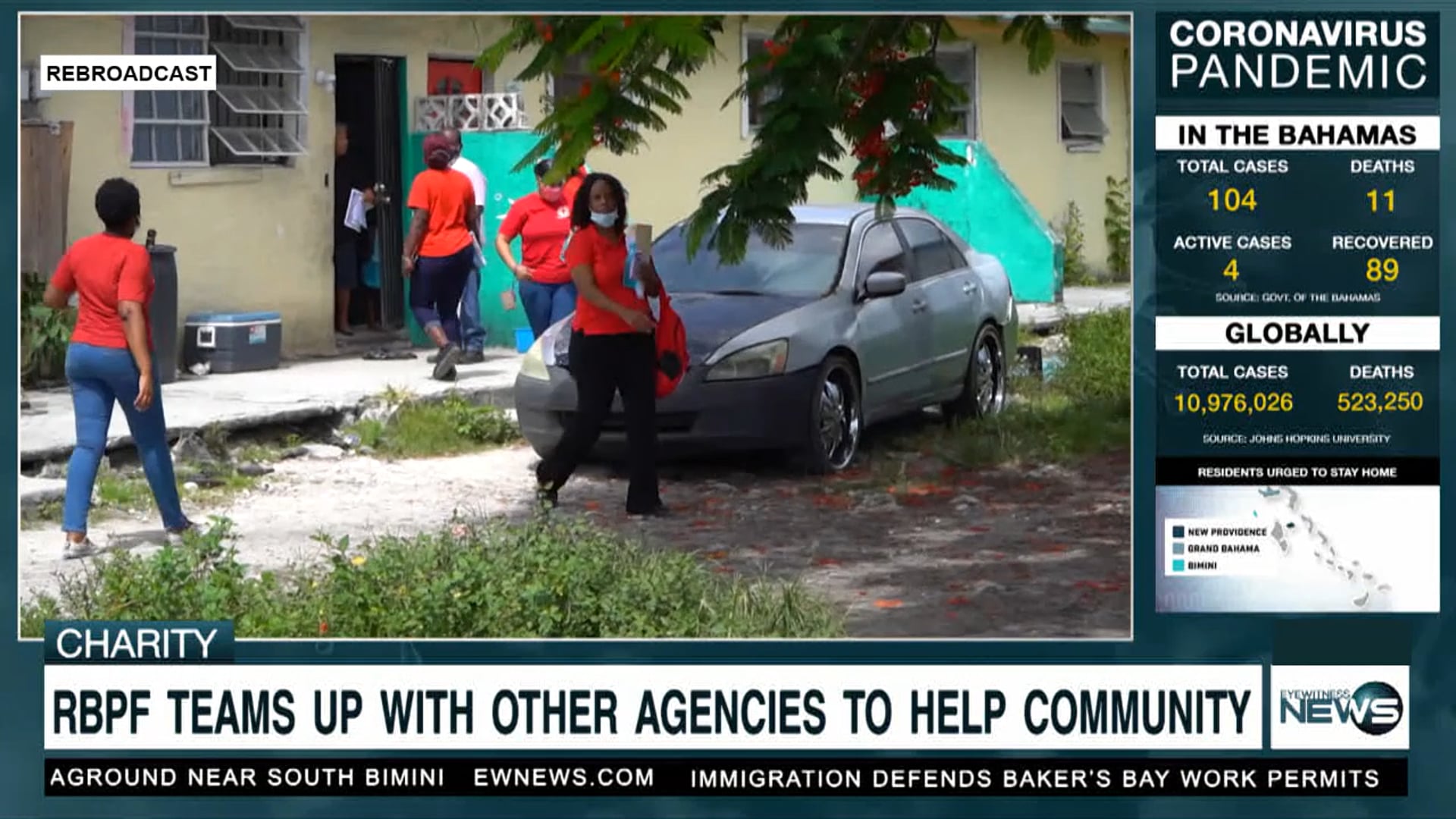 RBPF TEAMS UP WITH OTHER AGENCIES TO HELP COMMUNITY – Eye Witness News