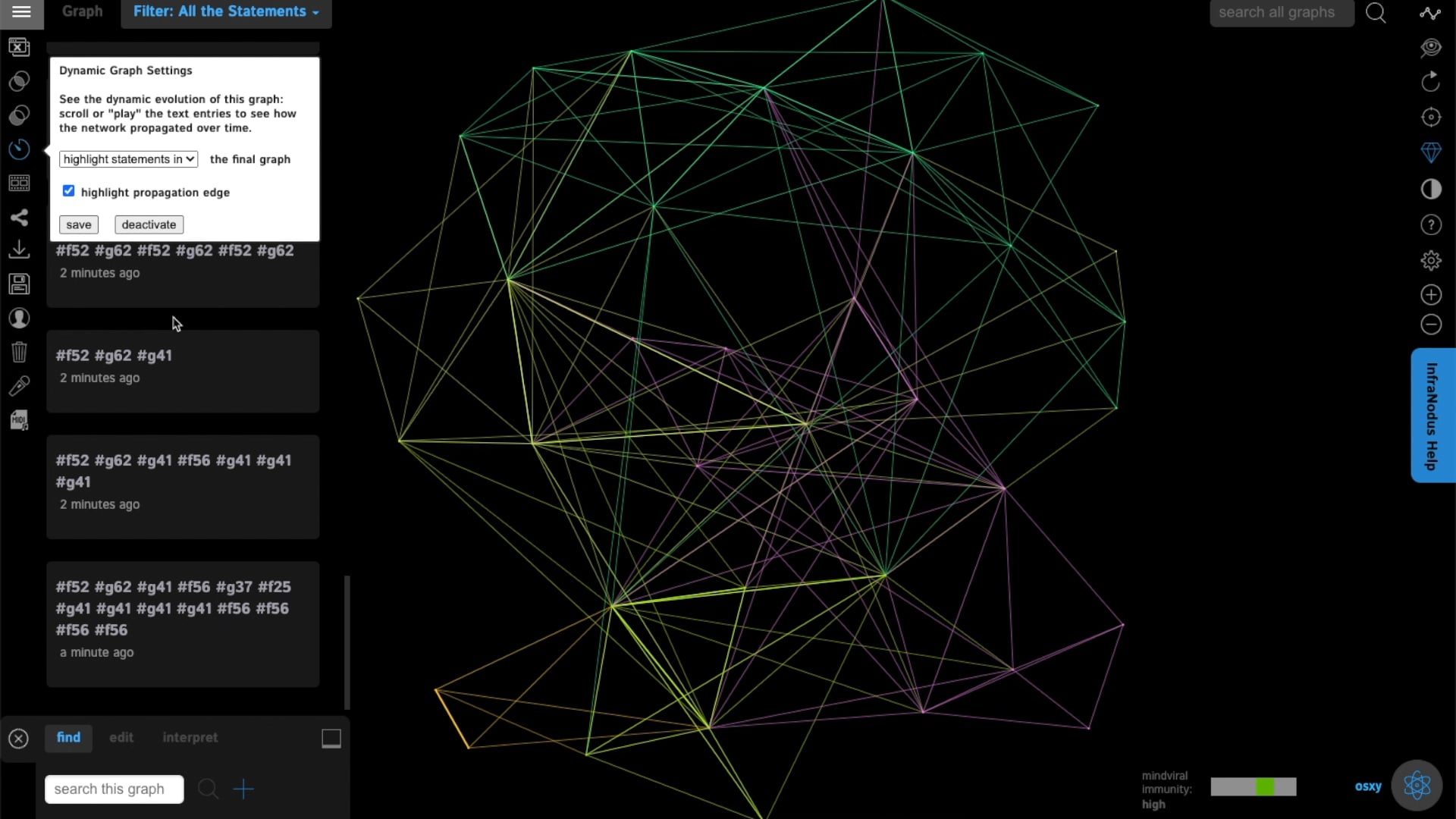 Using a Text Network Graph as a Musical Instrument on Vimeo