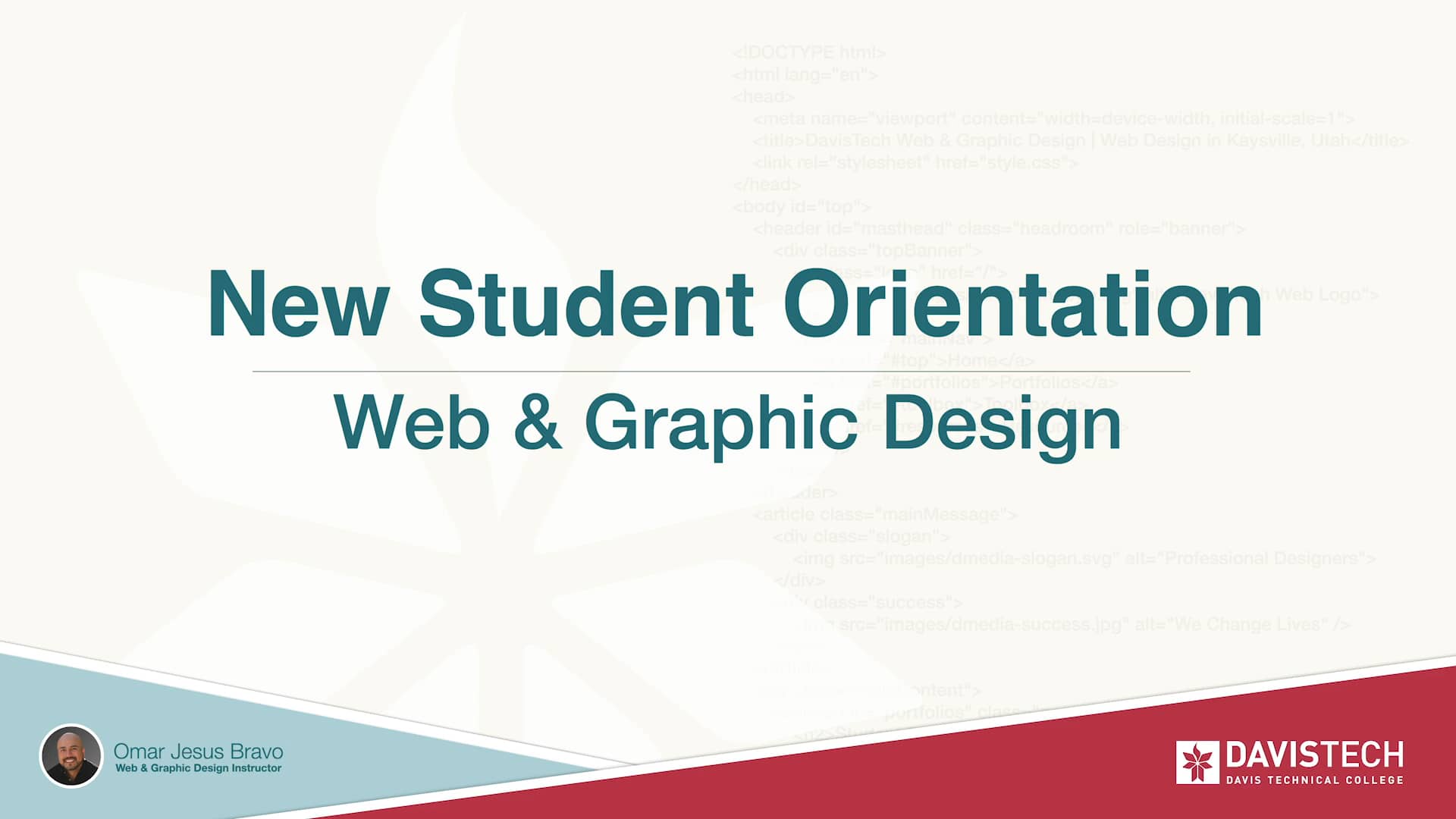 New Student Orientation - Web & Graphic Design on Vimeo