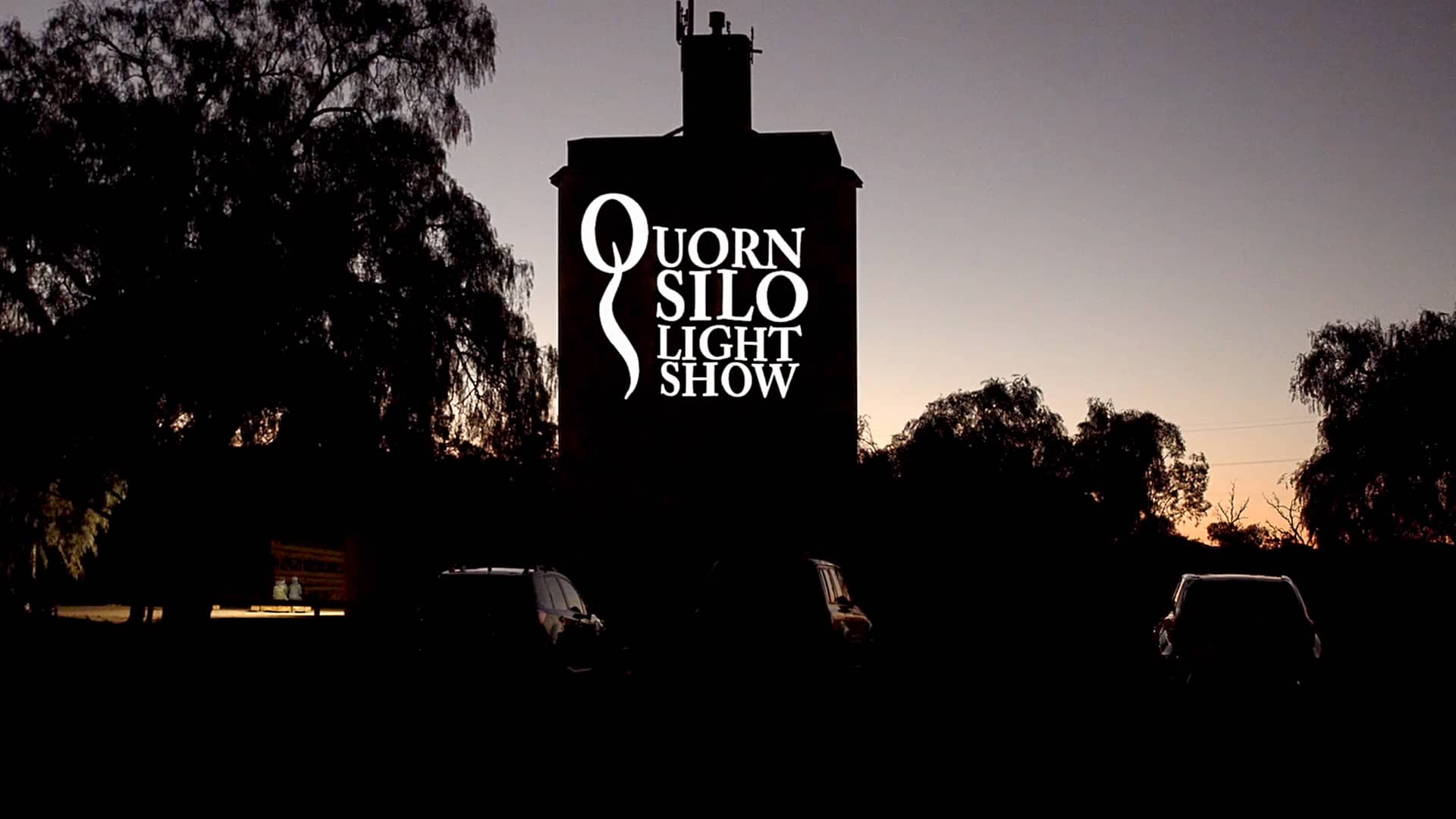 Quorn Silo Light Show on Vimeo