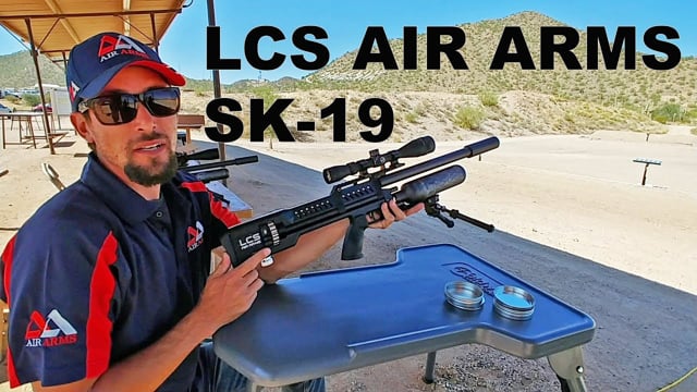LCS Air Arms SK-19 Semi and Full auto PCP Airgun - Sneak Peek From ...