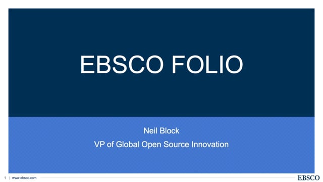 FOLIO on Vimeo