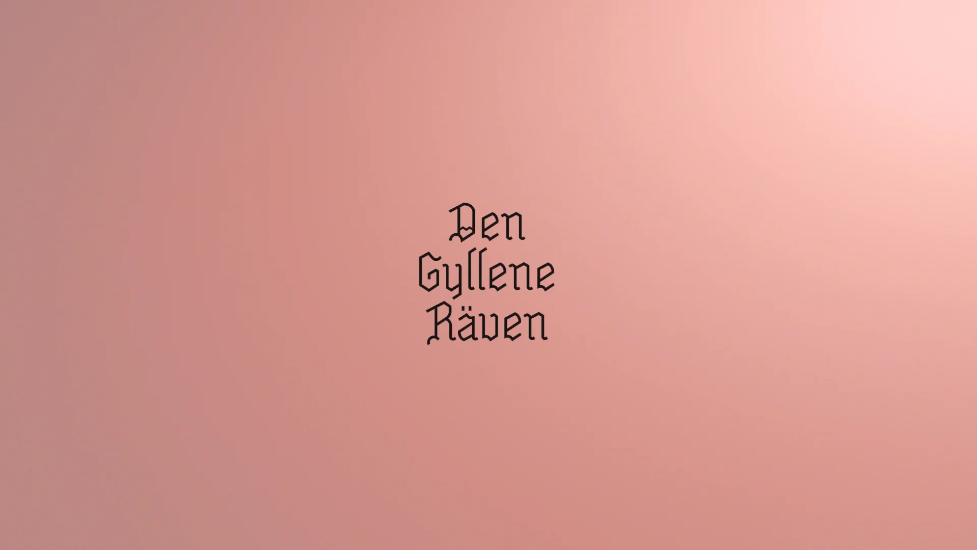 Den Gyllene Räven on Vimeo