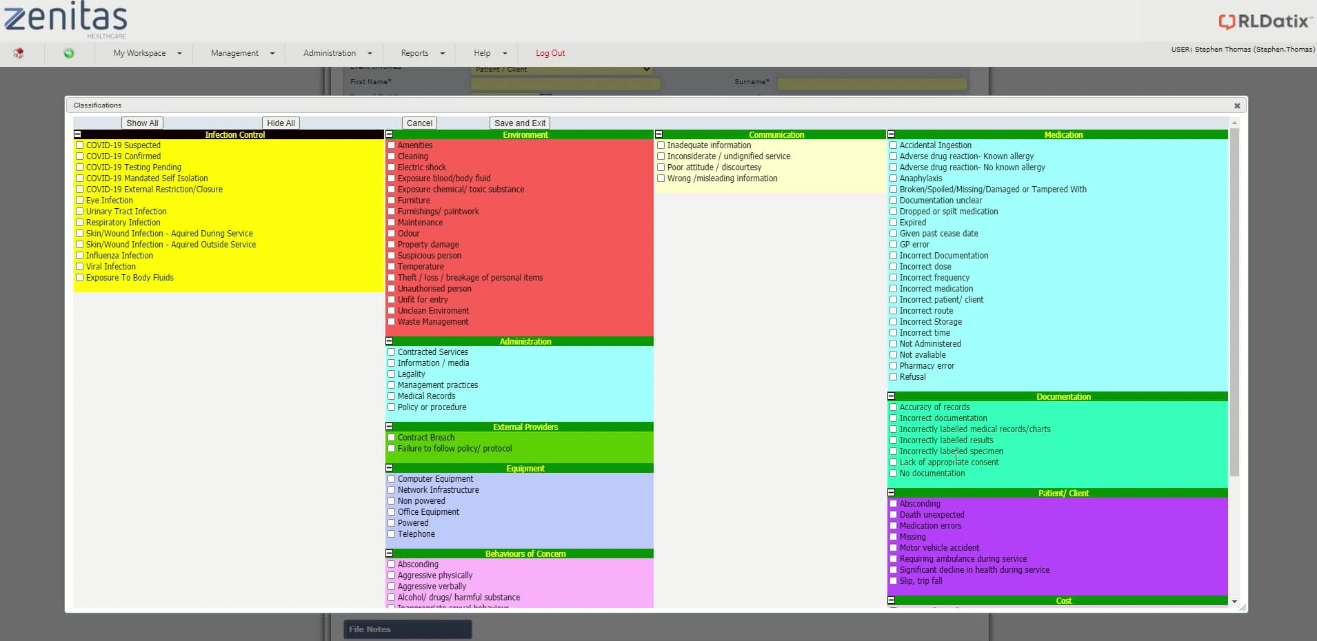 RiskMan Tutorial - Enter an Event on Vimeo