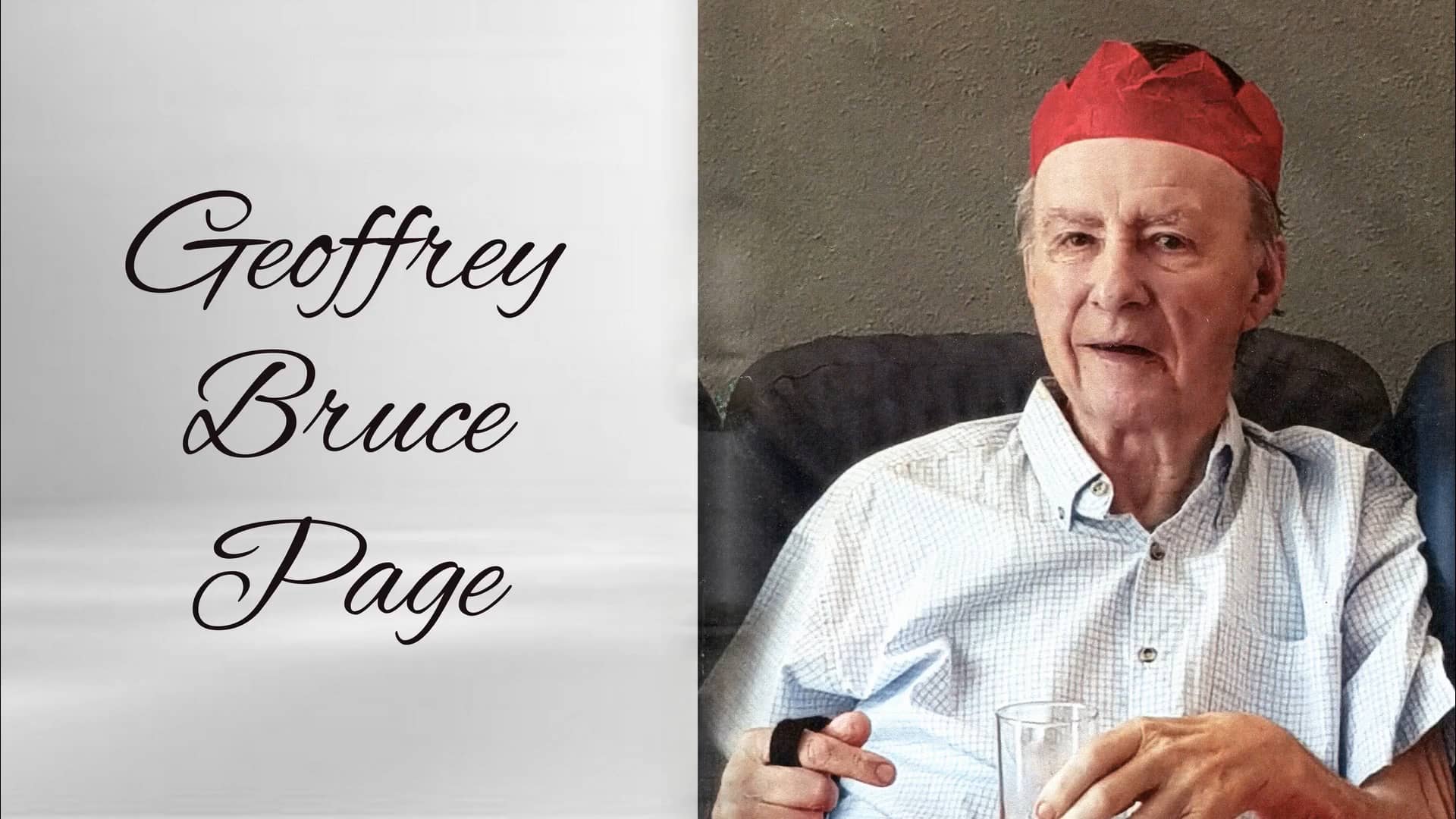 Geoffrey Page Photo Tribute UPDATE on Vimeo
