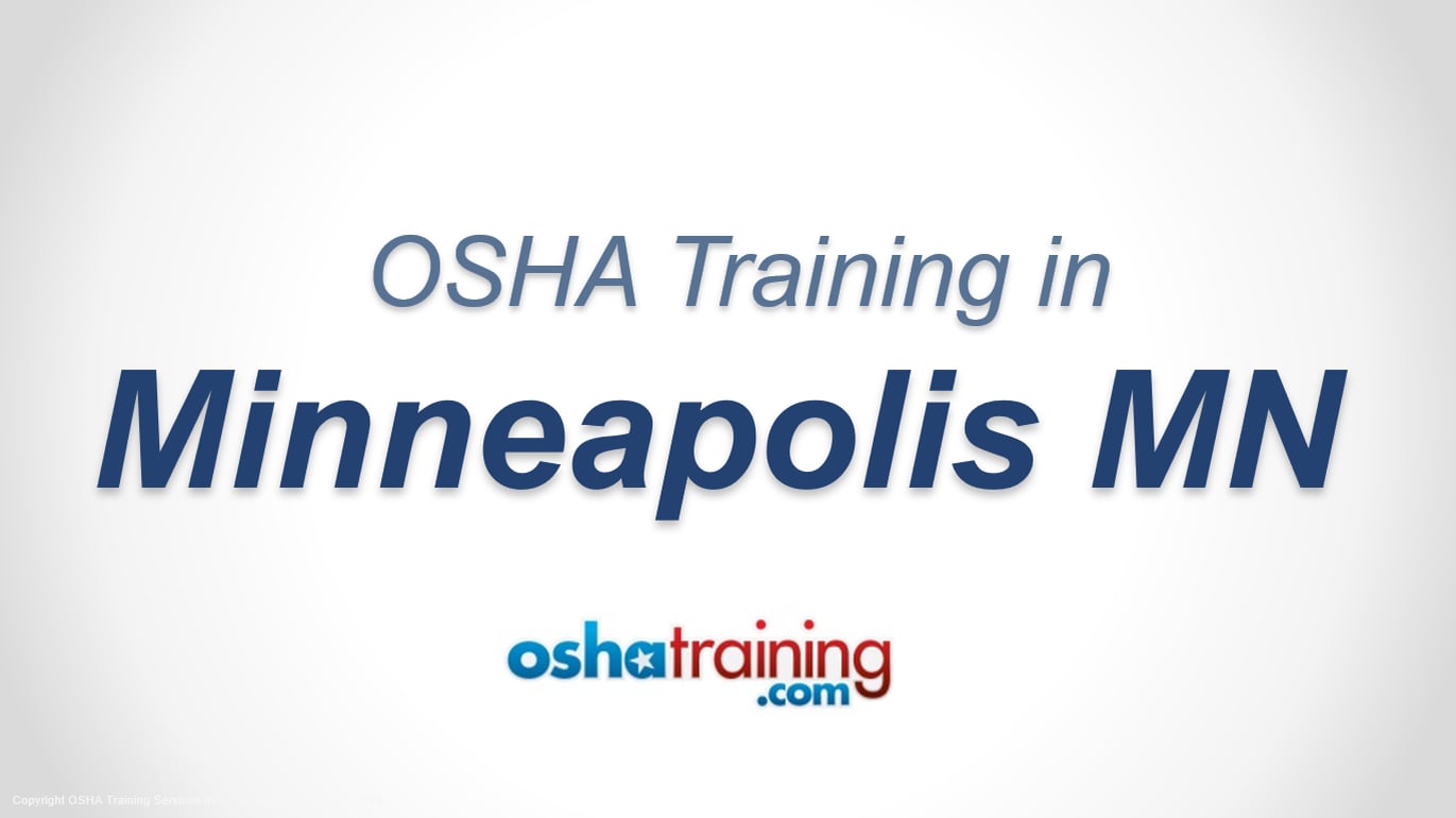 OSHA Training in Minneapolis MN on Vimeo