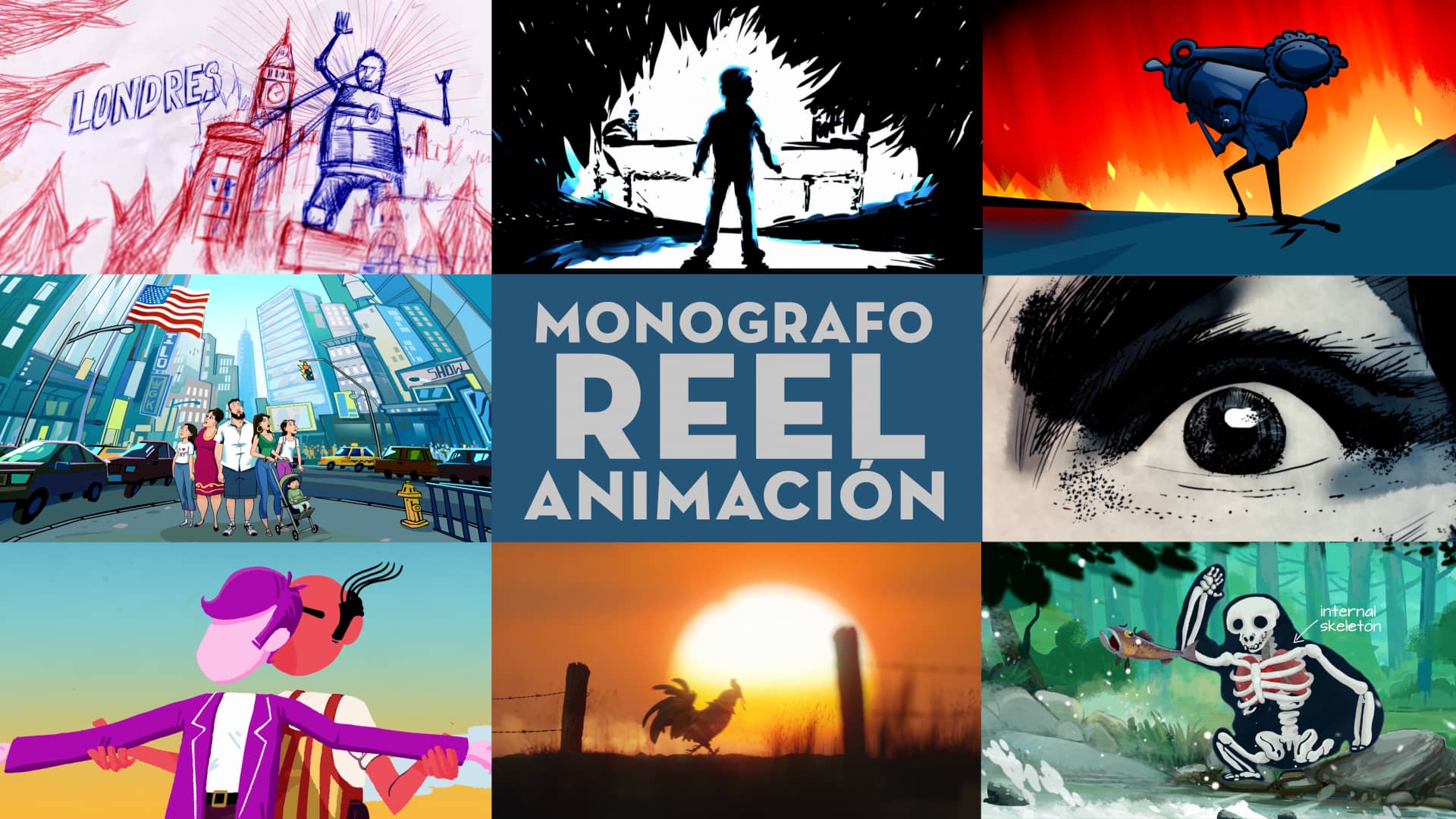 monografo reel animacion 2020 on Vimeo