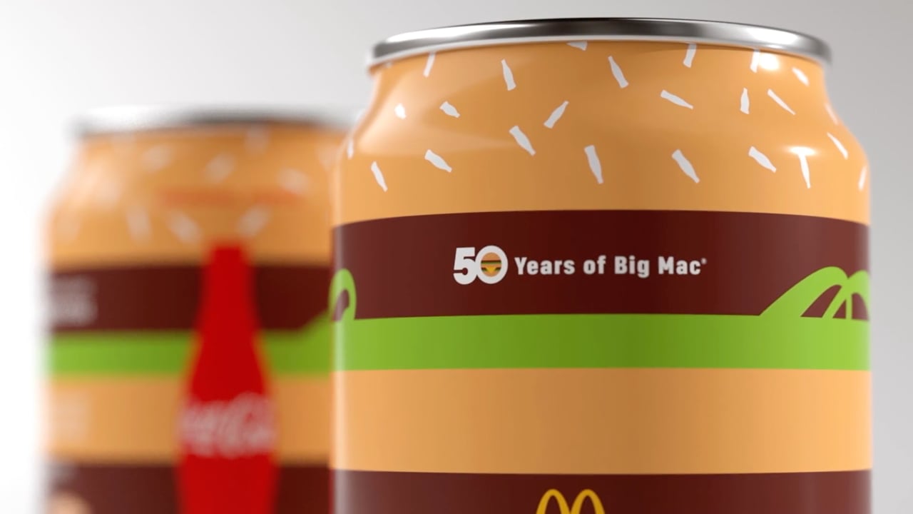 Rafael Avila - Creative Art Director — big mac can