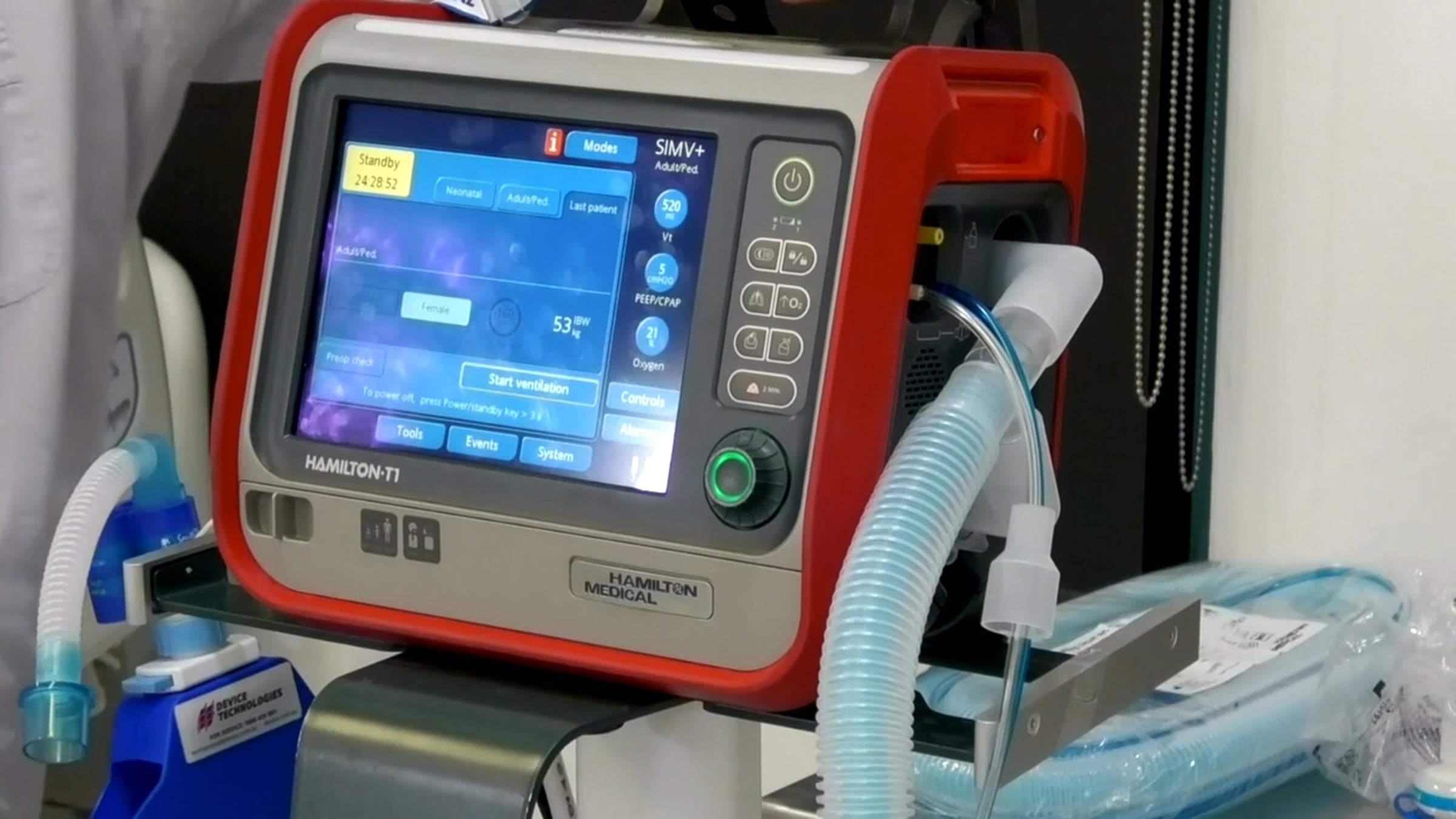 Hamilton - T1 Ventilator Training